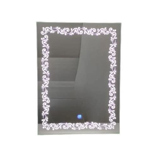 Glass Rectangular Rectangle Led Wall Mirror Touch Sensor At ₹ 2000 Piece In Chennai