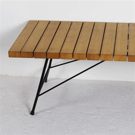 Table Basse Banc Alain Richard Circa 1954 Emmanuelle Vidal Galerie