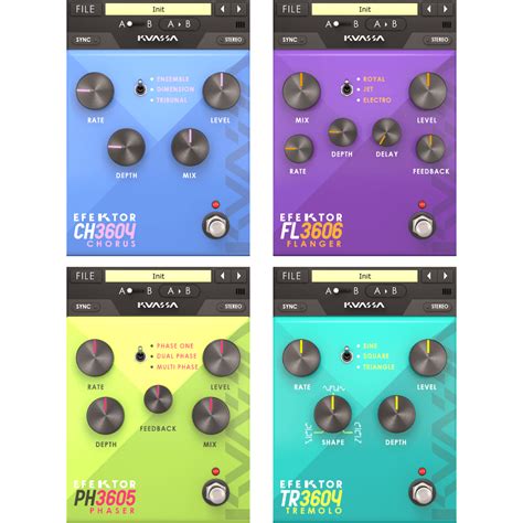 Kuassa Efektor Modulation Bundle • Pluginfox
