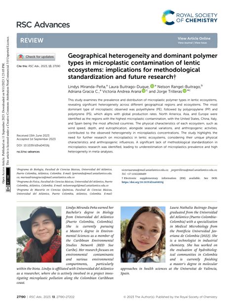 Pdf Geographical Heterogeneity And Dominant Polymer Types In