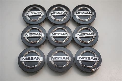 NISSAN dekielek 40342 BR01A aluminiowych OEM 55mm czarne 40342BR01A za ...