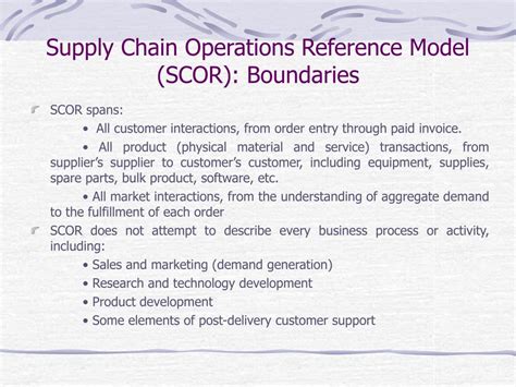 What Is Supply Chain Operations Reference Model At Richard Bridges Blog
