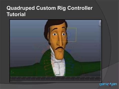 character rigging animation tutorial with custom rigg controller ppt