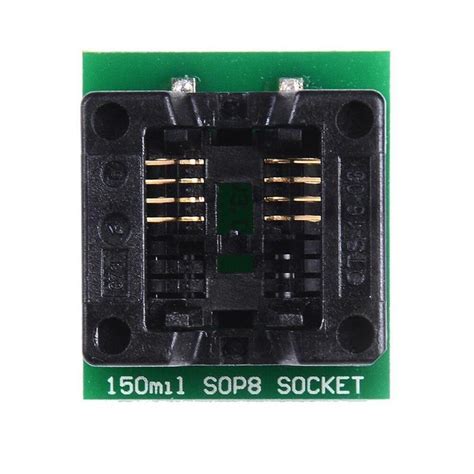 programador usb ch341 con base1 8v spi flash sop8 dip8 w25 tipo set 2 ch341 socket de