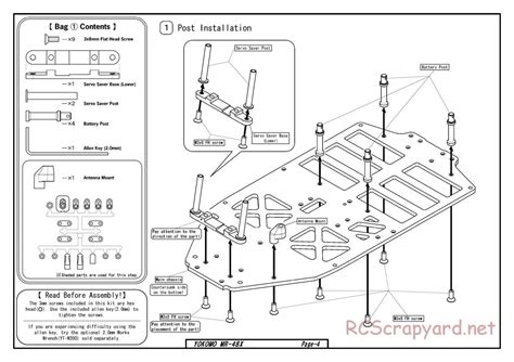 Yokomo Mr 4bx Instruction Manual Mr4bx • Rcscrapyard Radio