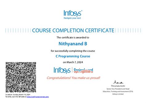 C Programming Certification Pdf C Programming Certification Pdf
