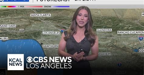 Alex Bistons 6 A M Forecast Next Weather Cbs Los Angeles