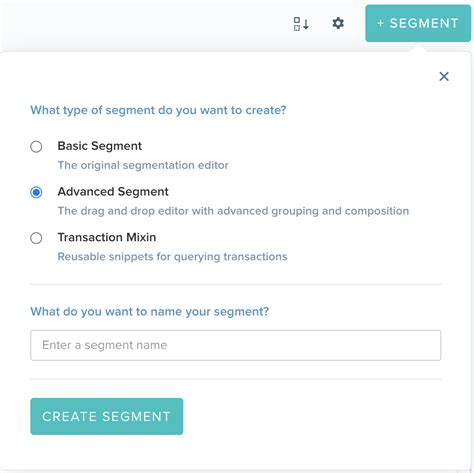 Advanced Segment Builder Help Center
