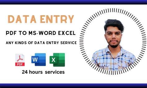do accurate data entry manual typing and pdf conversion to word and
