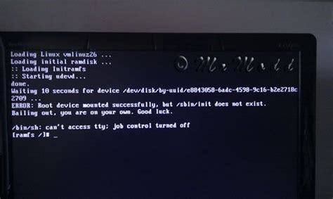 Root Device Luck Device Mount