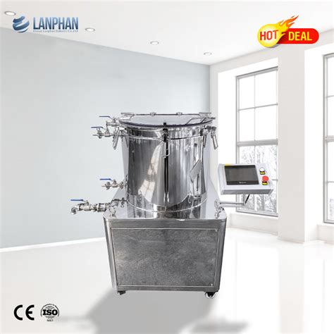 Ice Water Hash Making Machine Vortex Trichome Separator And Trichome Separator