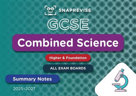 Snaprevise Gcse Combined Science Summary Notes By Snaprevise Paperback