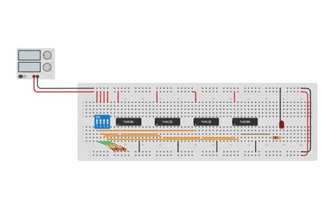 Circuit Design Tp N°4 Ejercicio E Tinkercad