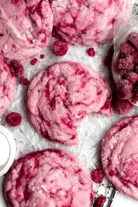 Raspberry Cookies Lane And Grey Fare Recipe Raspberry Cookies Cookie Recipes Sweet Recipes