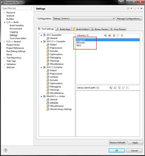 Eclipse C Sdlimage Library Not Working Stack Overflow