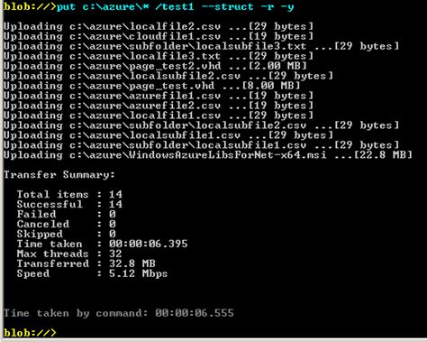 Zappyshell Azure Storage Command Line Tools Zappysys