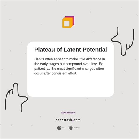 Plateau Of Latent Potential Deepstash