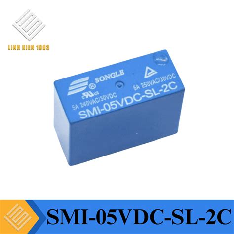 Smi 5vdc Sl 2c Rơ Le 5vdc 5a Dpdt 8 Chân Linh Kiện 1993