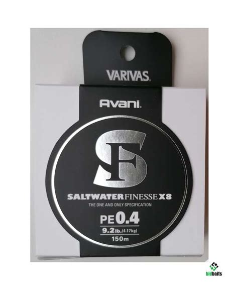 Купить шнур Varivas Avani Salt Water Finesse Pe X8 150m 04 92lb по