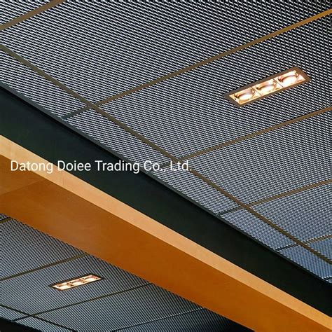 Doiee Slotted Hole Perforated Metal Air Flow Ceiling Air Diffuser