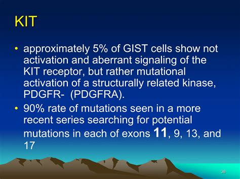 Gist Gastrointestinal Stromal Tumorppt Digestive Disorders