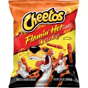 Cheetos Flamin Hot Puffs Flavored Snacks 8oz Target