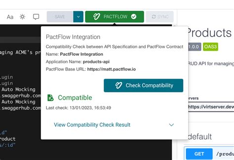 New Feature Swaggerhub And Pactflow Pactflow