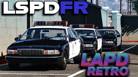Lapd Retro Patrol Lspdfr Youtube