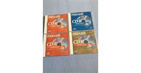 Maxell Cd R Music 74min For Audio Recordin For Sale Audiogon