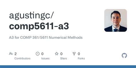 Github Agustingccomp5611 A3 A3 For Comp 3615611 Numerical Methods