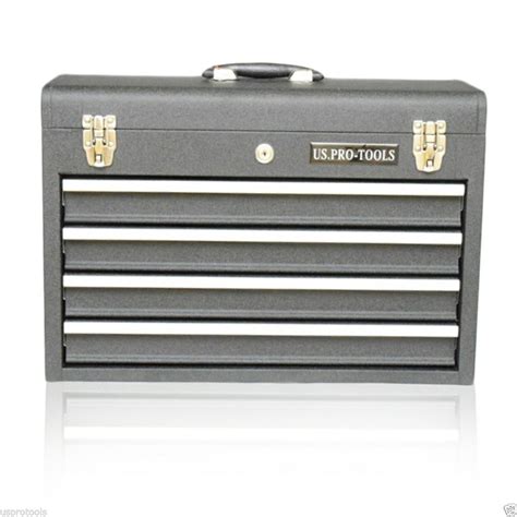 04 Us Pro Tools Portable Toolbox Tool Chest Box Cabinet Garage Steel 4