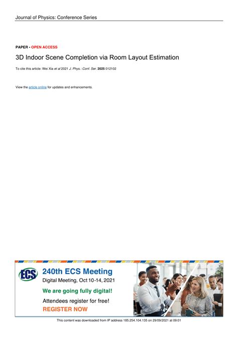 Pdf 3d Indoor Scene Completion Via Room Layout Estimation