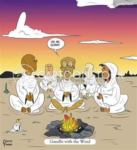 Gandhi Cartoons And Comics Funny Pictures From Cartoonstock