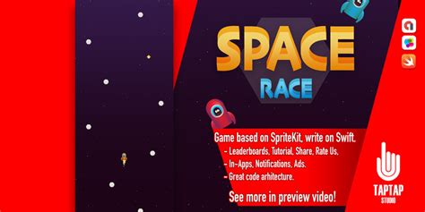Space Race IOS Source Code By TapTapStudio Codester