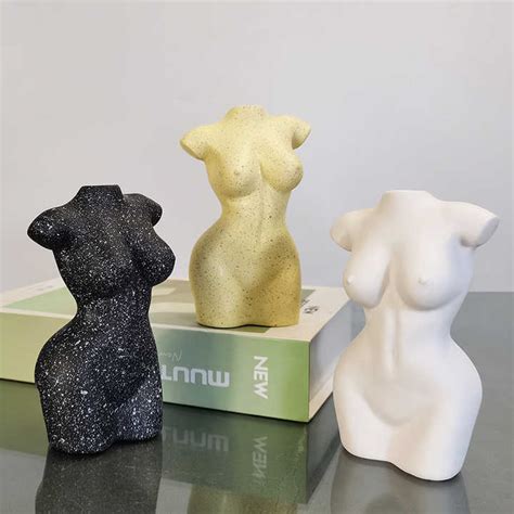 Naked Woman Body Vases Stylish Dry Flower Planter Pots