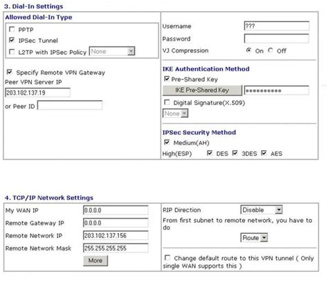 IPSEC VPN Configuration Between Vigor And Cisco VPN Concentrator DrayTek FAQ