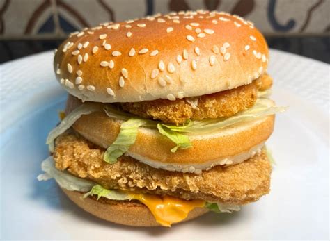 I Tried Mcdonalds New Chicken Big Mac And It Surprised Me