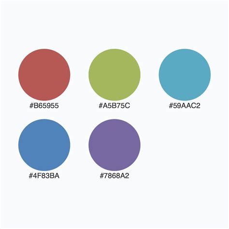 Colour Palette Excel