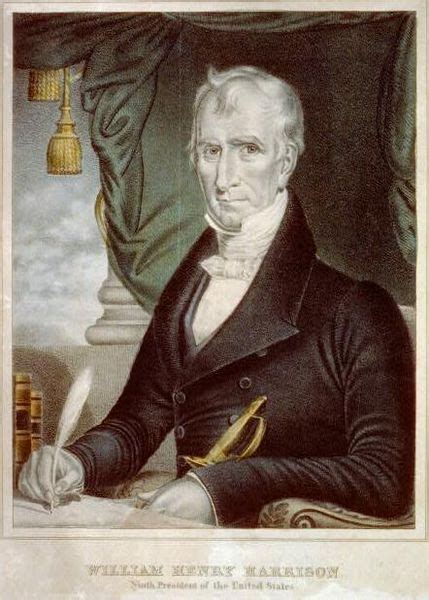 William Henry Harrison Biography 9th Us President Timeline And Life