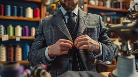 Free Tailor At Work Image Tailor Workshop Suit Download At Stockcake