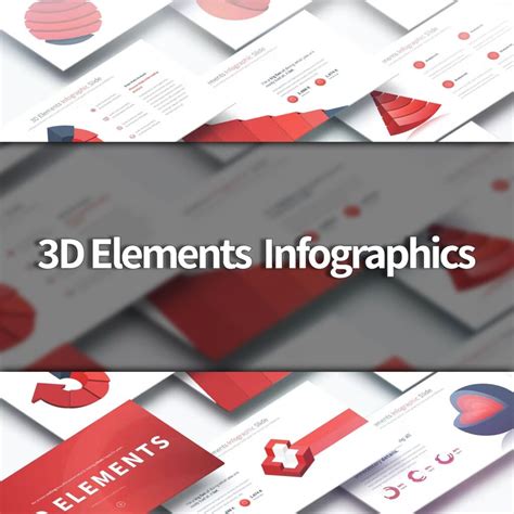 3d Elements Powerpoint Infographics Slides Masterbundles