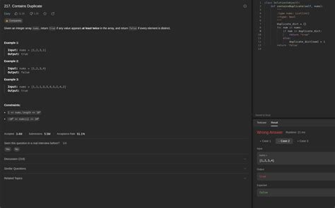 Why The Testcase Failed Same Example Worked On Local Rleetcode