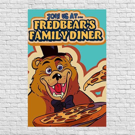 Fredbear Poster Etsy