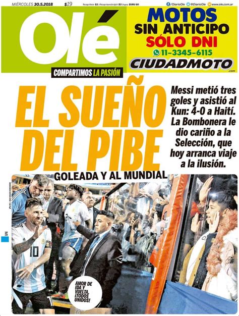 Las Tapas Del Miércoles 30 De Mayo La Despedida De La Selección Y La