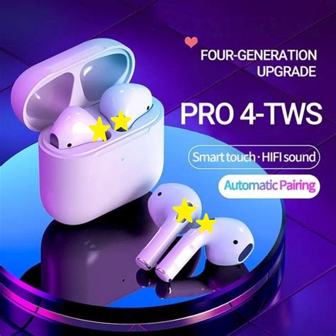 Pro 5 Tws Bluetooth Earphone Hi Res Audio Bass Wireless Earphone
