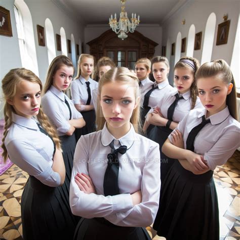 Why Are You Here In A Girls School By Louferrox On Deviantart
