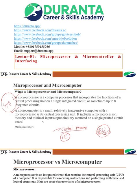 Microprocessor Interfacing Pdf Central Processing Unit Microprocessor