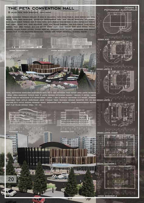 Plan Rendering Architecture Photoshop Presentasi Arsitektur Gambar Arsitektur Desain Presentasi