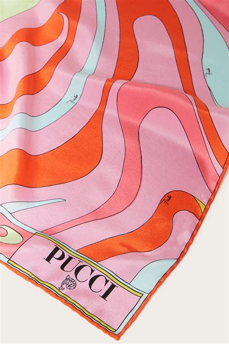 Pucci Silk Scarf And Woven Designer Silk Scarves Pucci