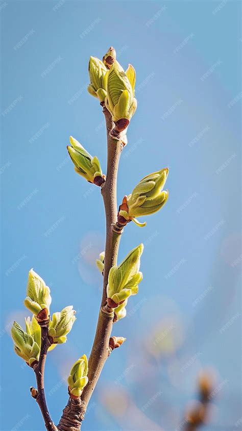 Premium Photo Budding Trees Bloom In Spring